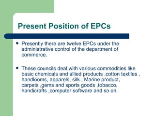 Export promotion council of india | PPT