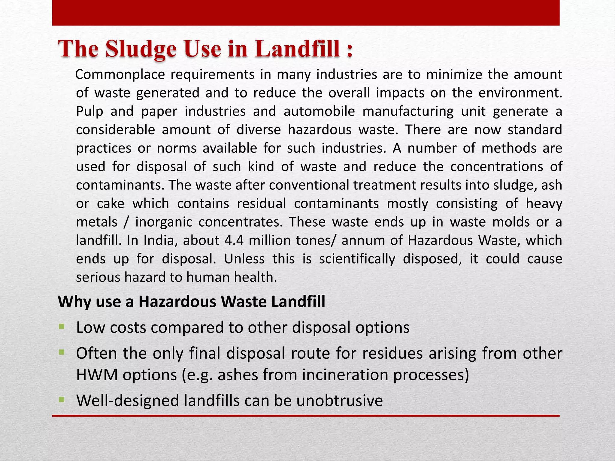 Characteristics of Textile Sludge | PPTX