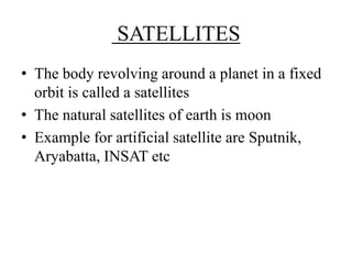 satellites | PPTX