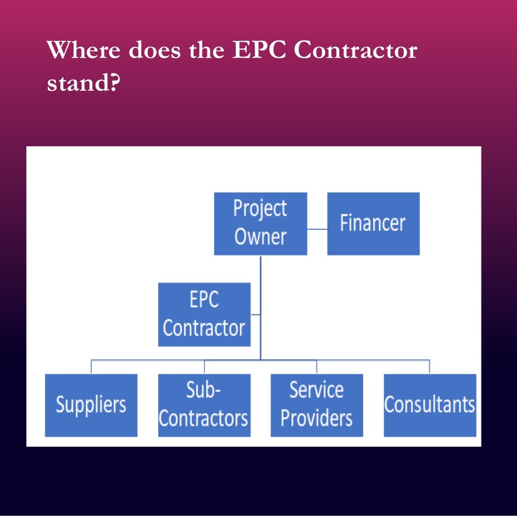 Epc contractor