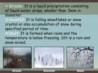 Precipitation And its forms | PPTX