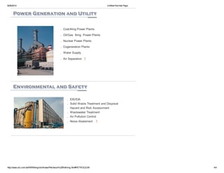 Epc areas of activity | PDF