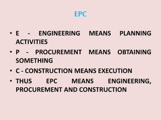 EPC Contracts | PPTX