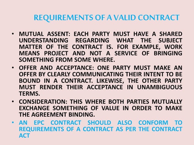 EPC Contracts | PPTX | Construction Industry | Industries