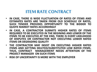 EPC and other types of contracts | PPTX