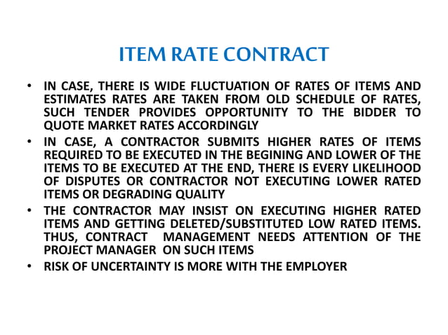 EPC and other types of contracts | PPTX | Construction Industry ...
