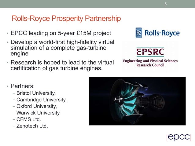 EPCC MSc industry projects | PPT