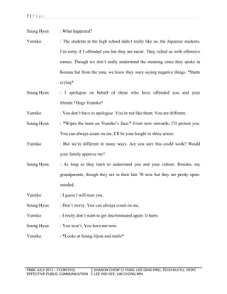 Dramatic Interpretation Scripts