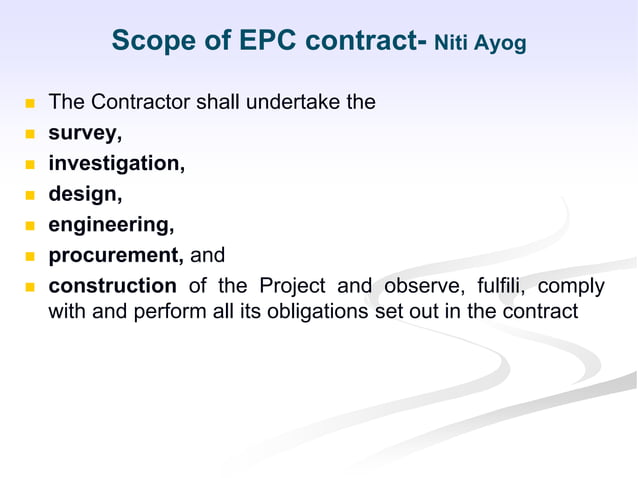 EPC (Engineering, Procurement and Construction) Contract.pdf