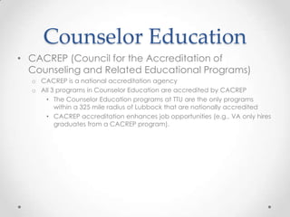 EPCE school counseling orientation for p1_3 | PPT
