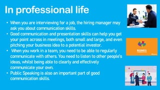IMPORTANCE OF COMMUNICATION IN PERSONAL AND PROFESSIONAL LIFE | PDF