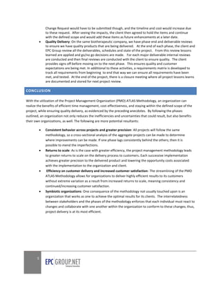 EPC Group's Project Management Organization’s Methodology | PDF