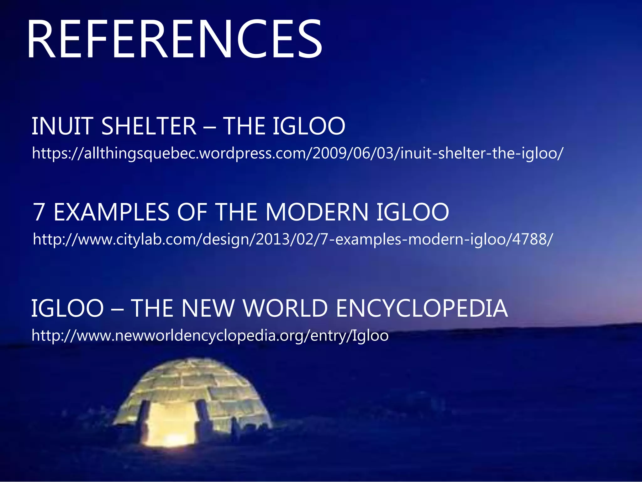 Epc igloo | PPTX