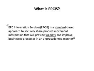 Introduction to EPCIS | PPTX