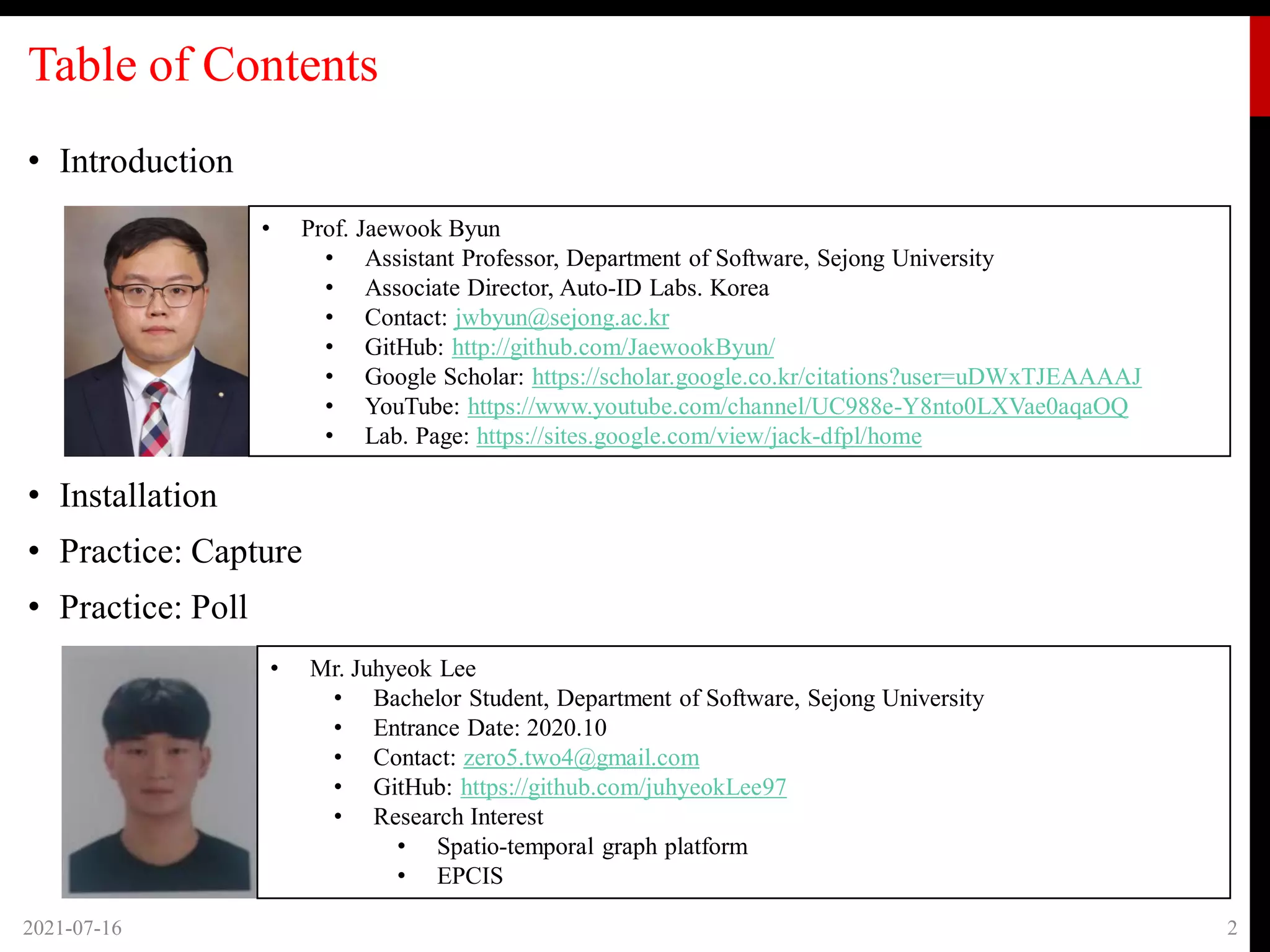 Introduction to GS1 EPCIS standard and Oliot EPCIS X (EPCIS v2.0 prototype) | PPT