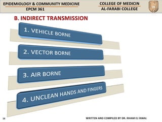 Epcm l7(disease transmission) | PPT