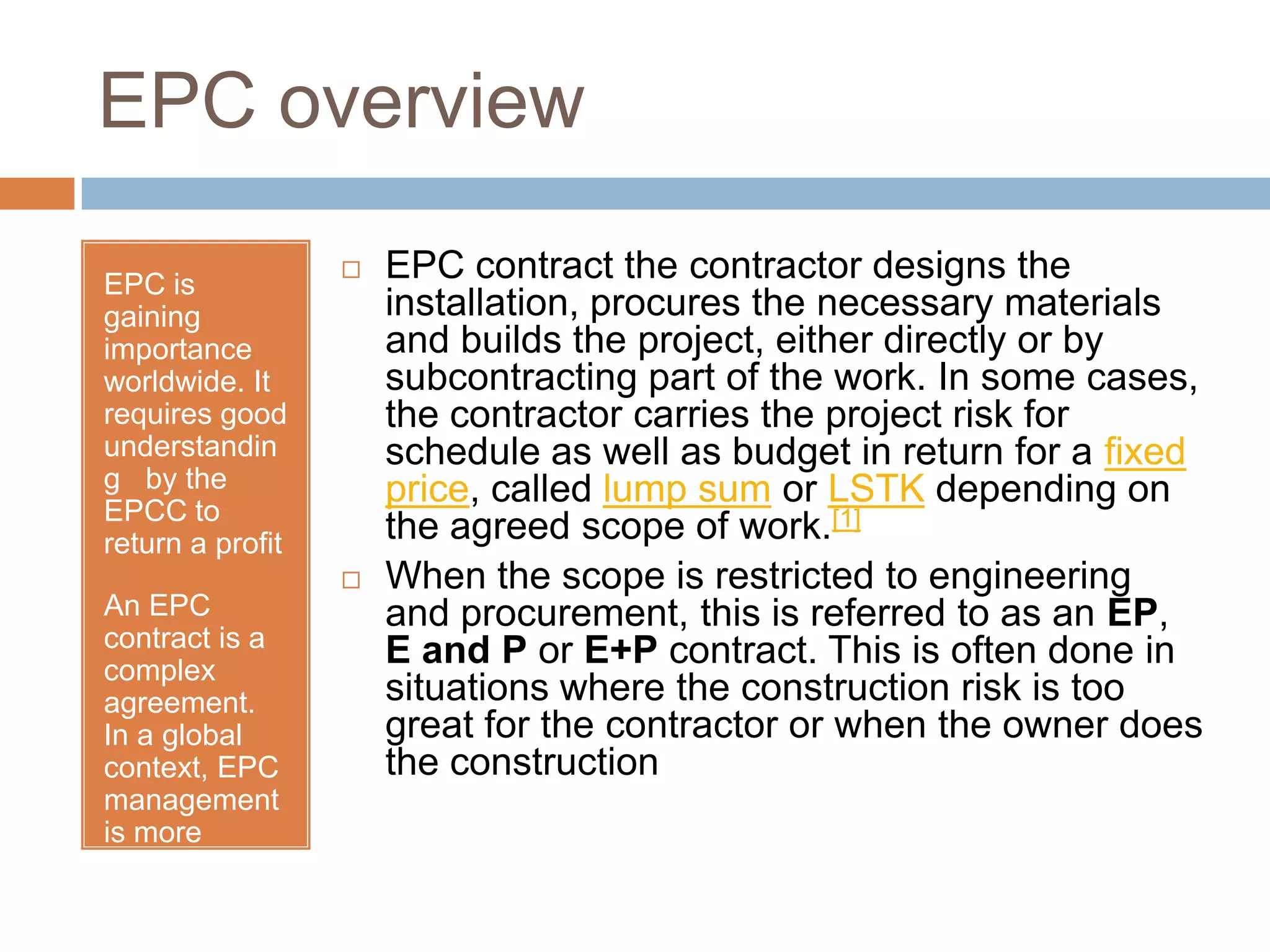 Epc overview | PPTX