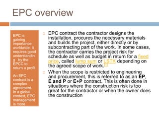 Epc overview | PPTX