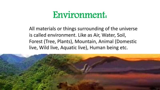 Environment pollution & control | PPT