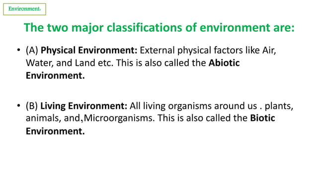 Environment pollution & control | PPT