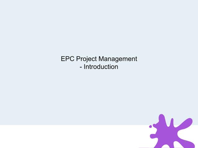 Epc project interdepency and Work Flow- promo | PDF | Civil Engineering ...