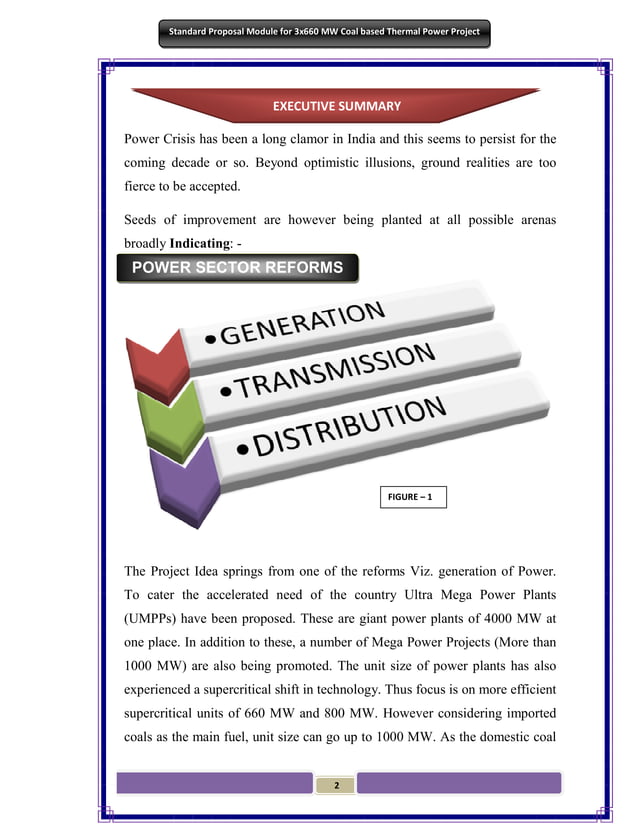 Epc proposal 3x660 mw with cost analysis | PDF | Power and Energy ...