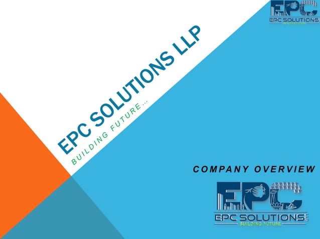 EPC Solutions LLP- Presentation [ENERGY MANAGEMENT] | PPT