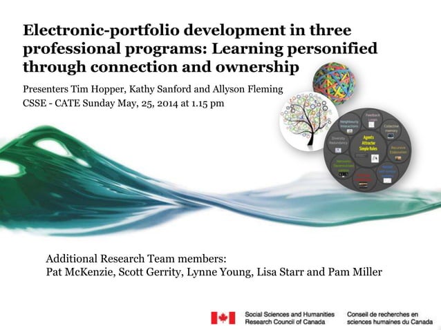 Electronic-portfolio development in three professional programs ...