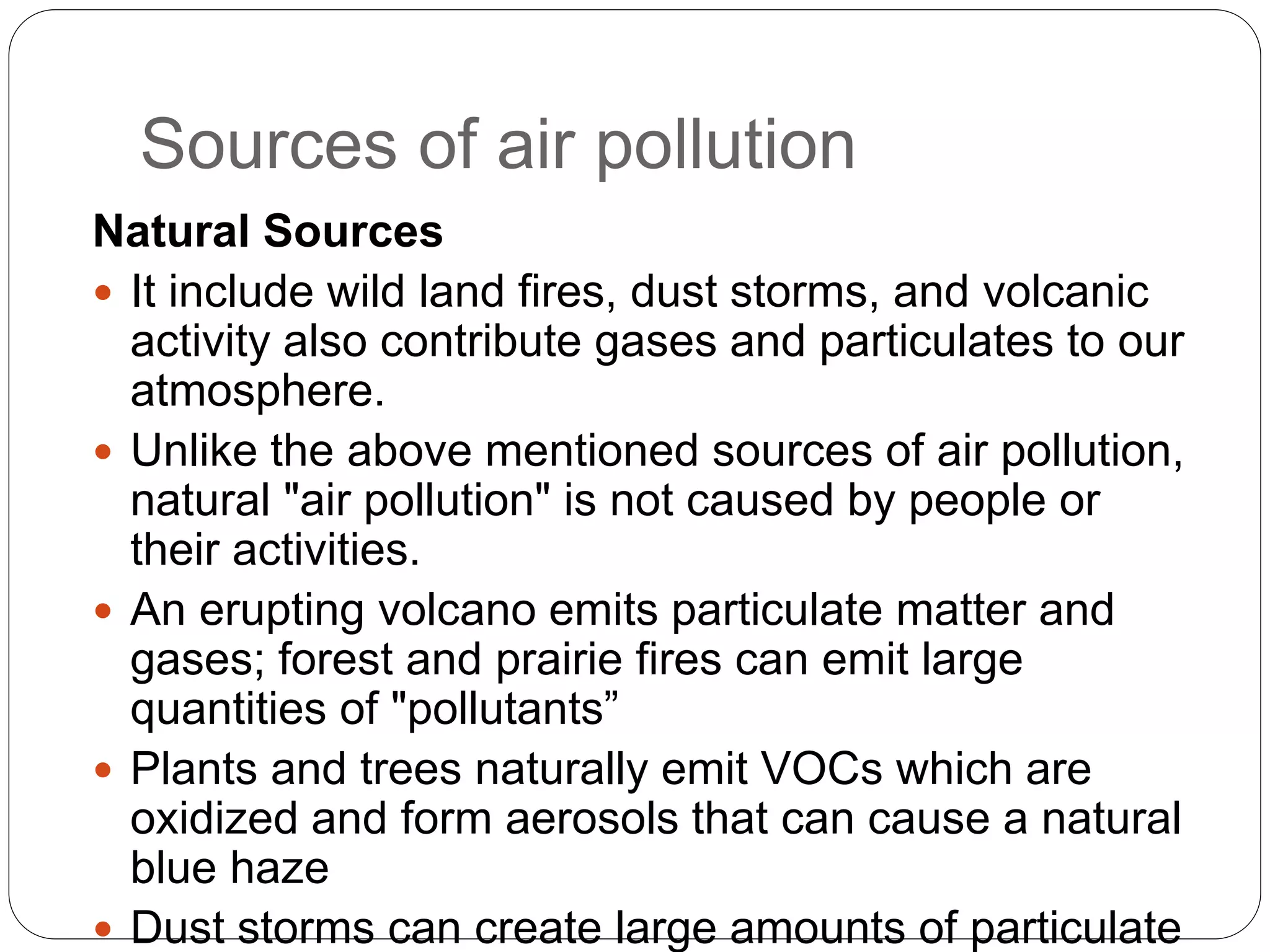 Air Pollution - control methods | PPTX