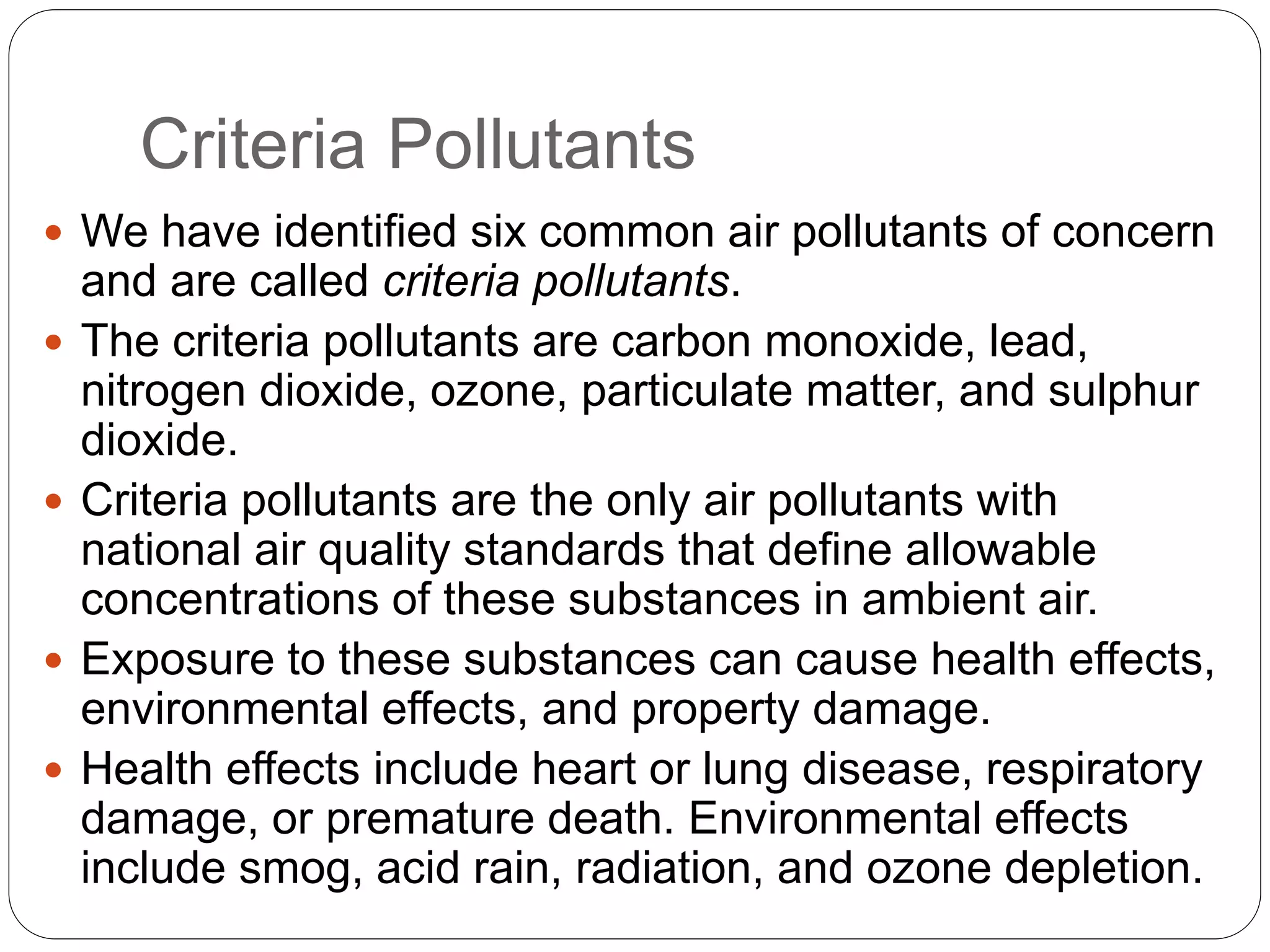 Air Pollution - control methods | PPTX