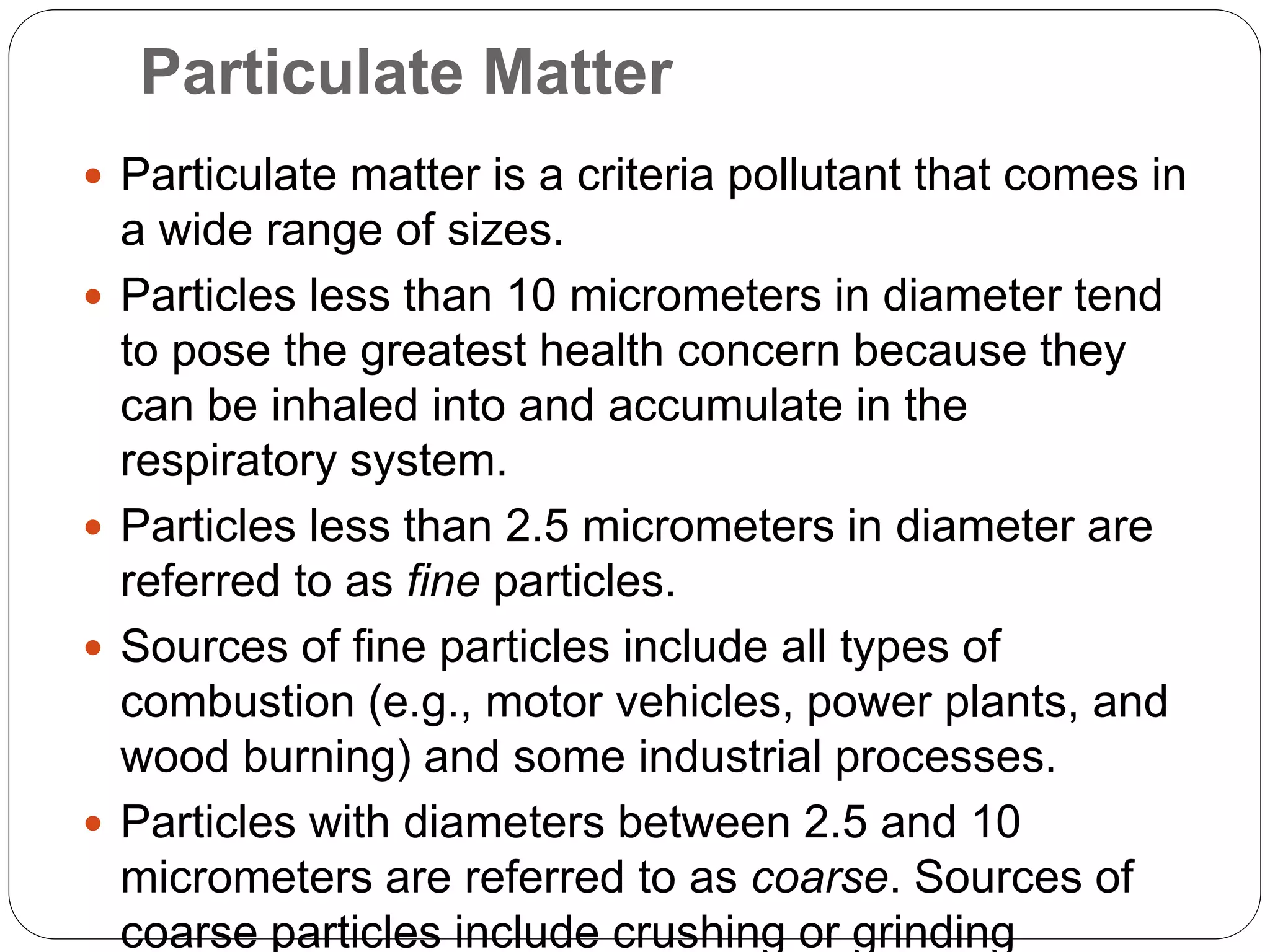Air Pollution - control methods | PPTX