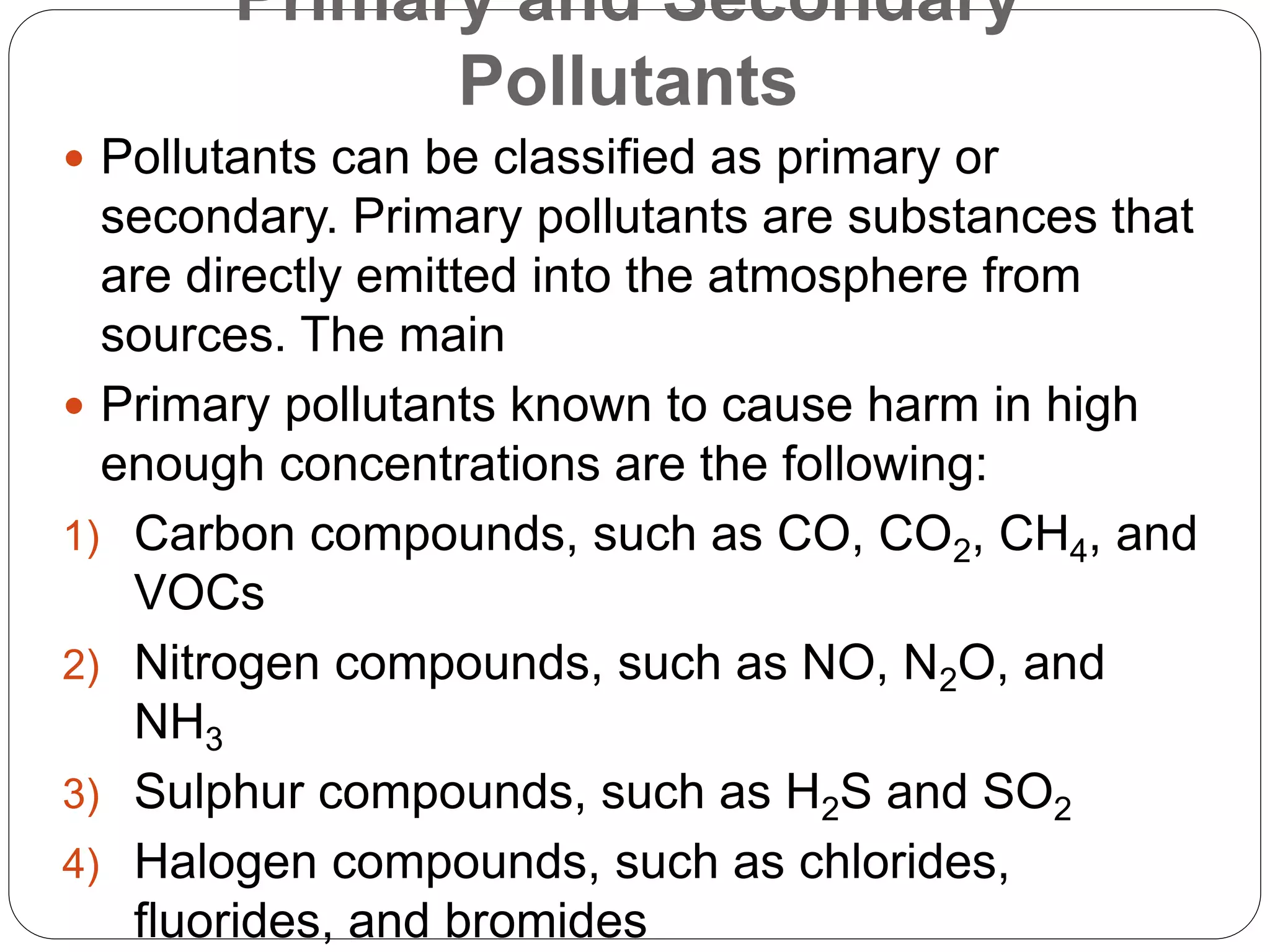 Air Pollution - control methods | PPTX