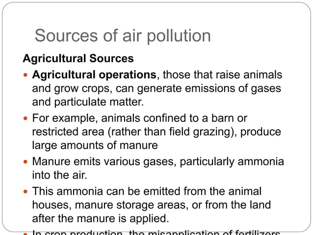 Air Pollution - control methods | PPTX