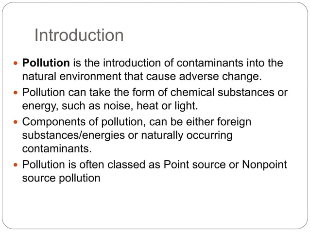 Air Pollution - control methods | PPTX