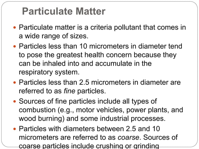 Air Pollution - control methods | PPTX
