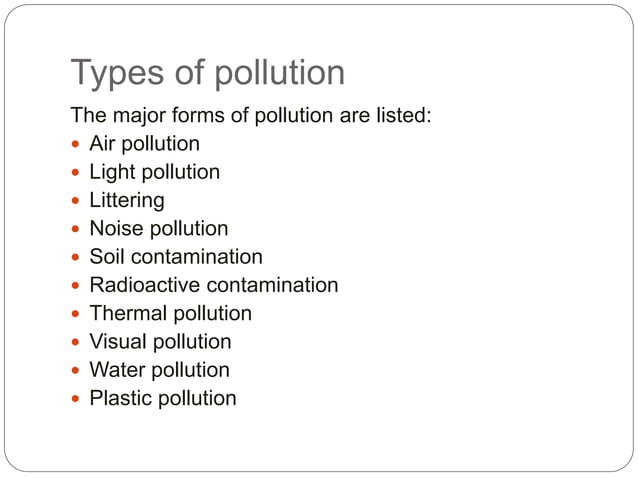Air Pollution - control methods | PPTX