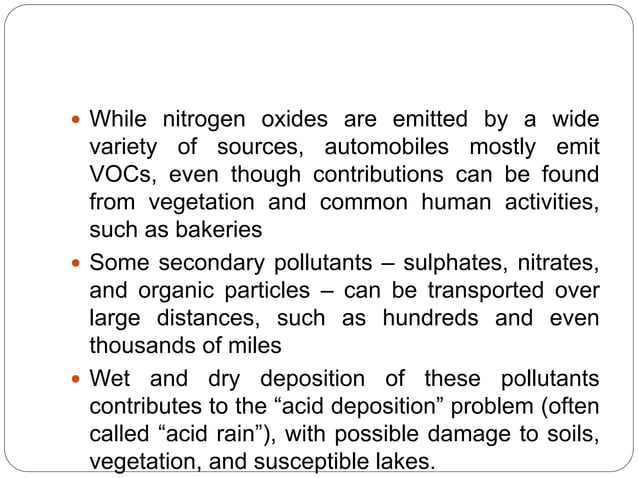 Air Pollution - control methods | PPTX