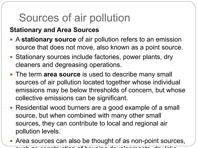 Air Pollution - control methods | PPTX