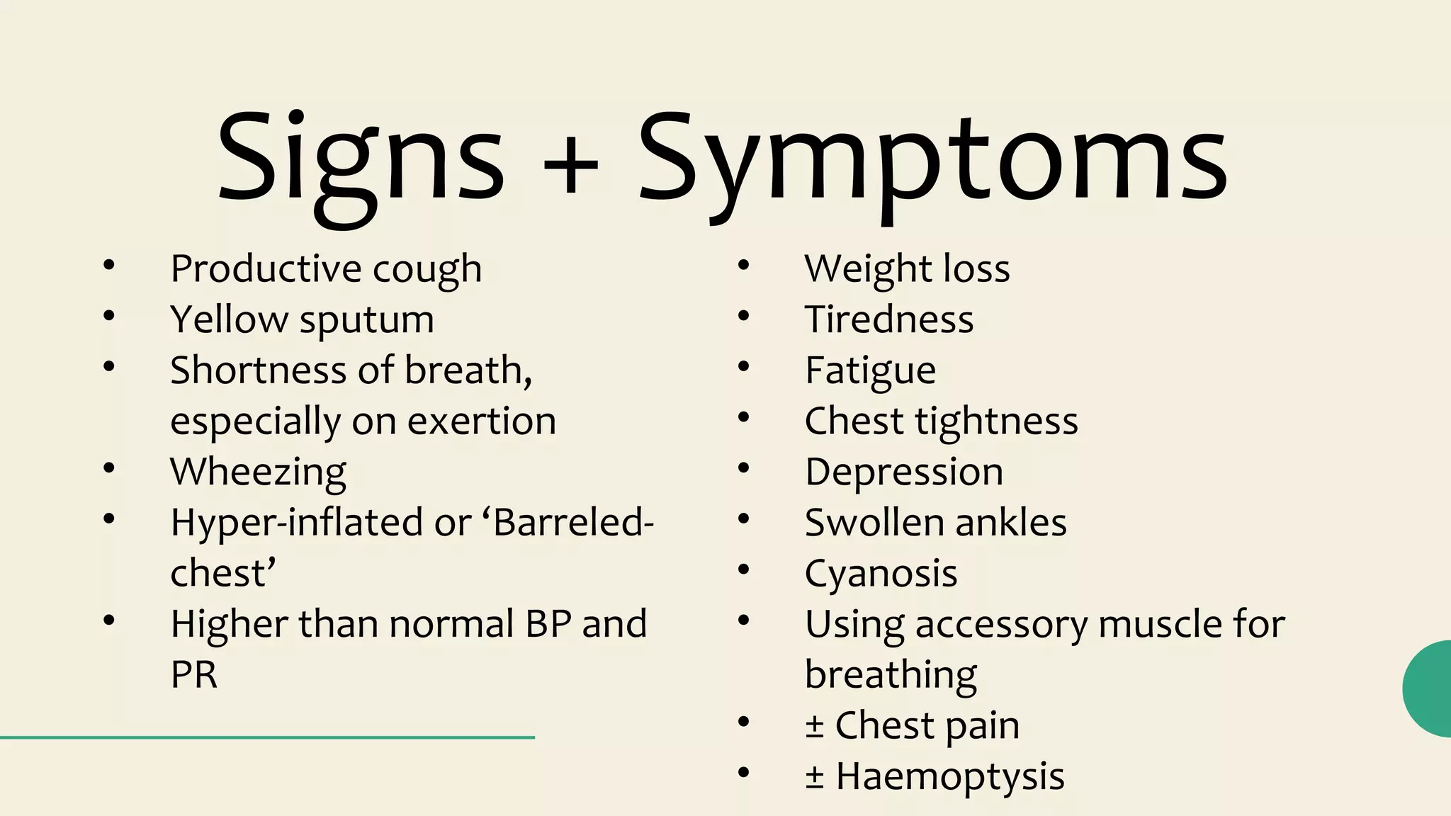 COPD; In a GP | PPT
