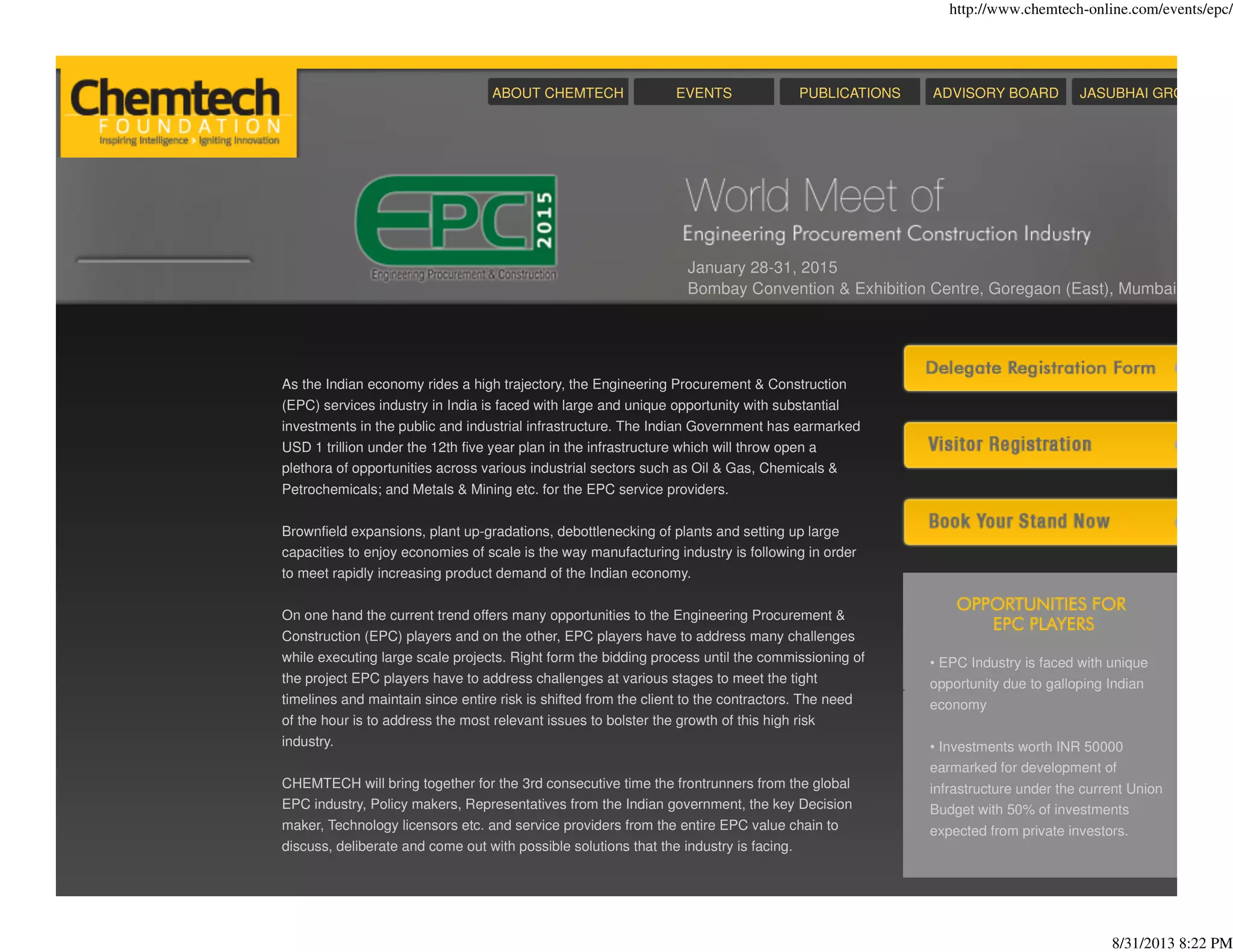 Epc world expo 2015 | PDF