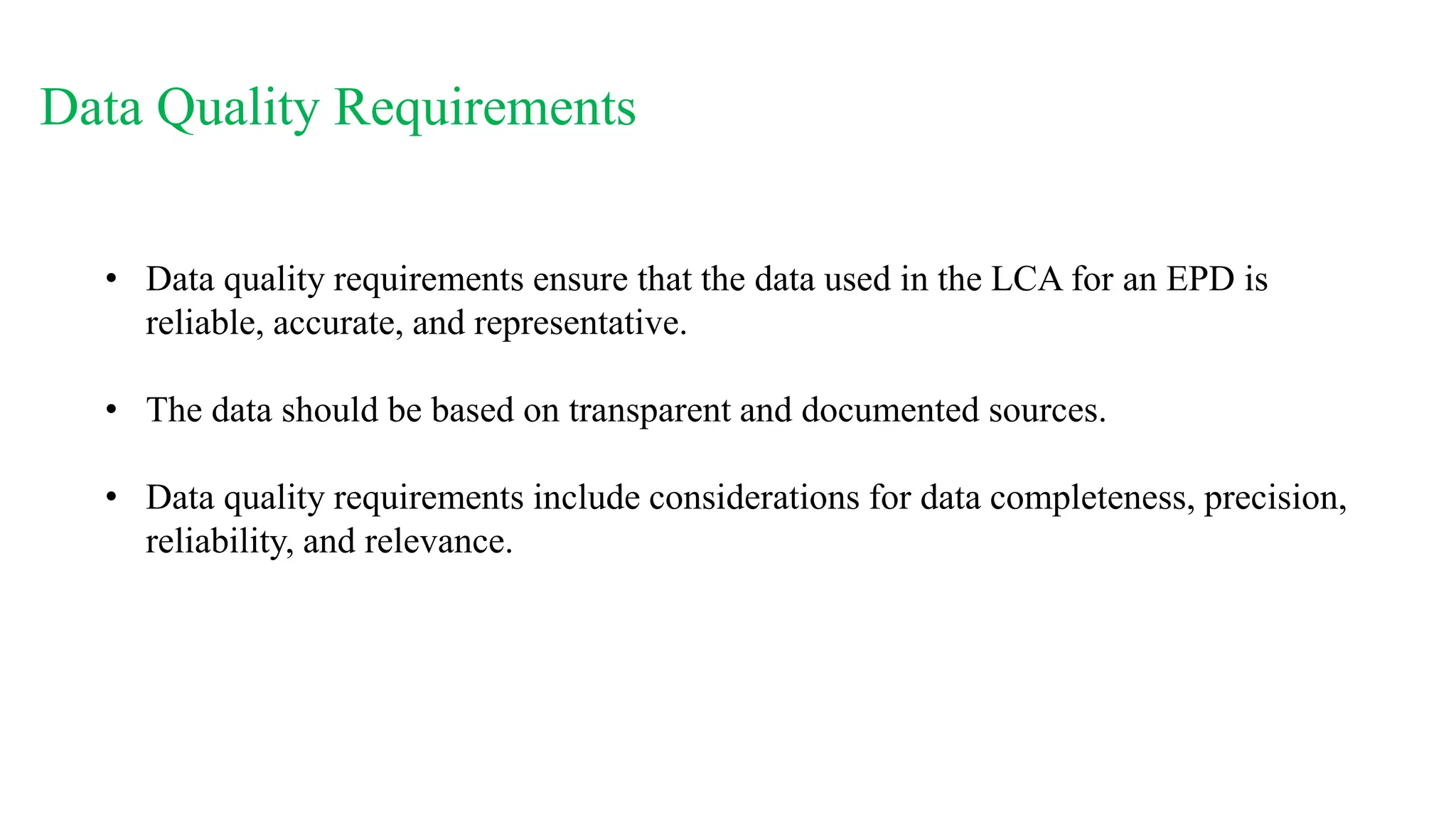 EPD- Creation&Verification for sustainability | PPTX