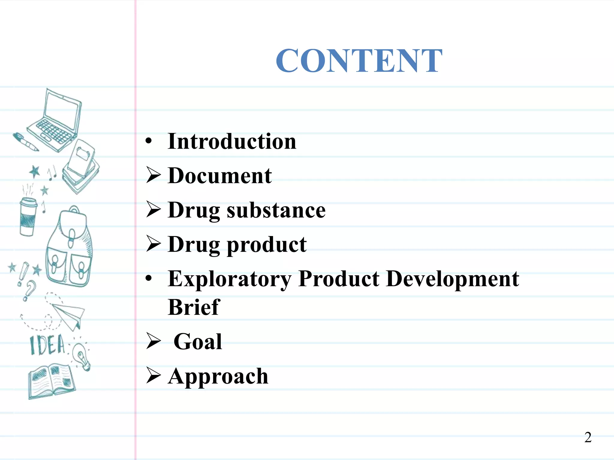 EPDB - Exploratory Product Development Breif | PPTX