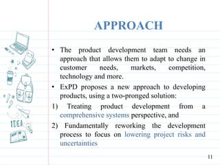 EPDB - Exploratory Product Development Breif | PPTX