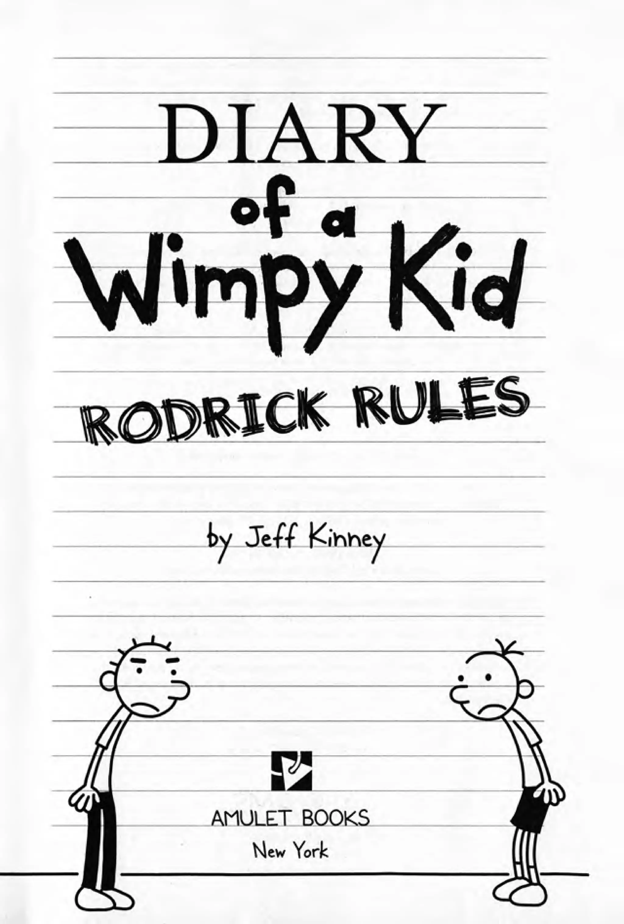 Epdf.pub diary of-a-wimpy-kid-rodrick-rules | PDF