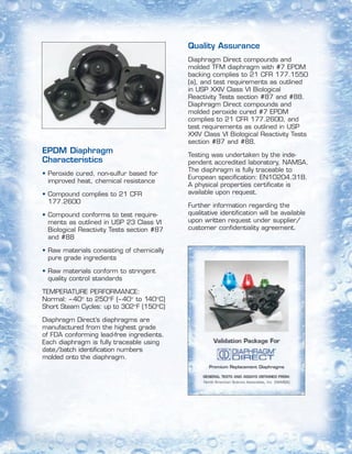 Epdm diaphragm and its properties diaphragm direct | PDF