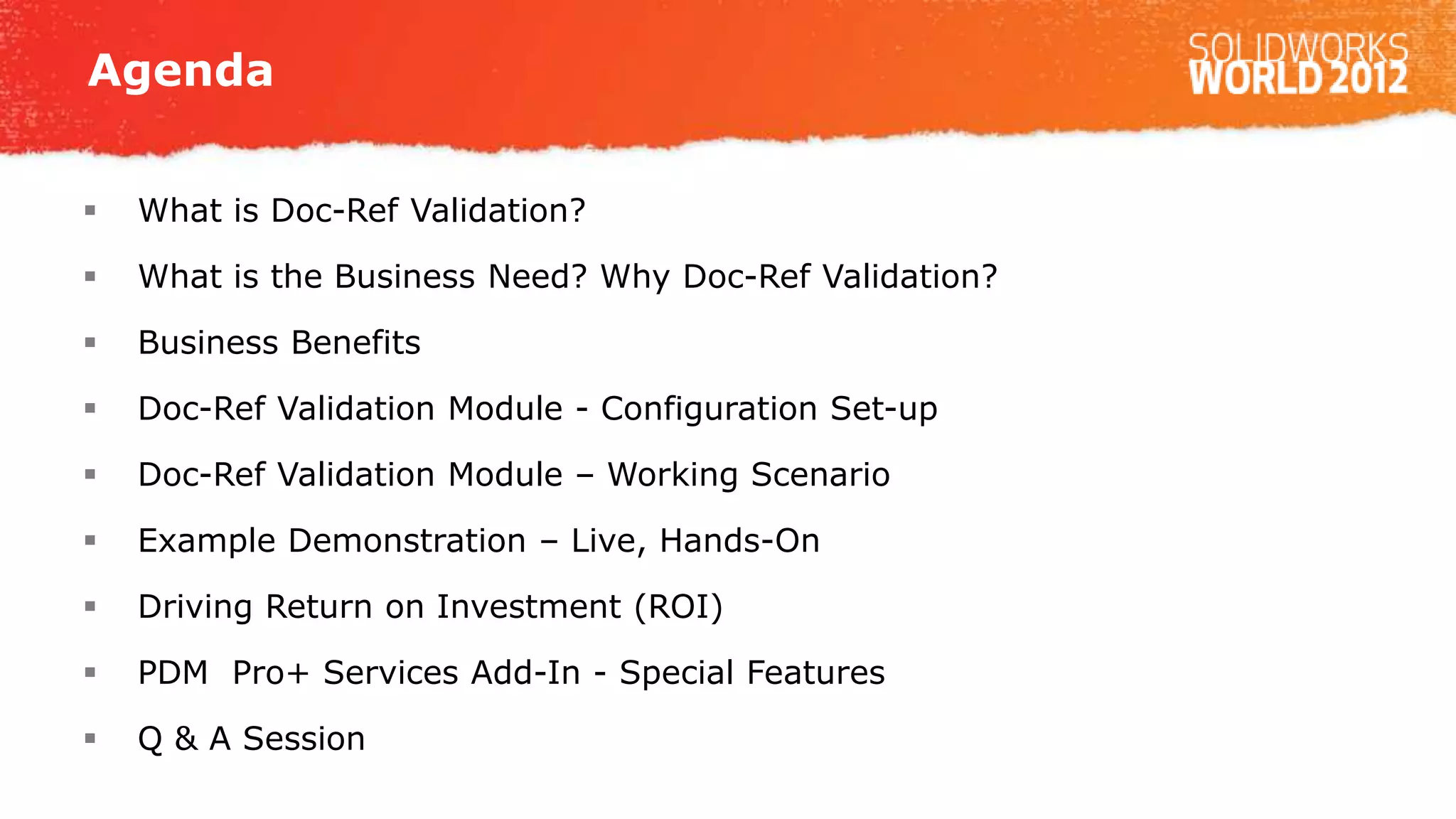 Workflow Automation in SolidWorks Enterprise PDM | PPSX