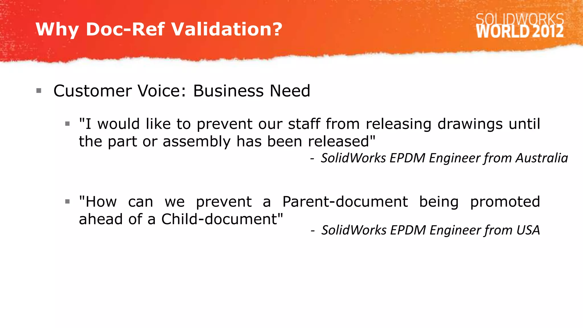 Workflow Automation in SolidWorks Enterprise PDM | PPSX