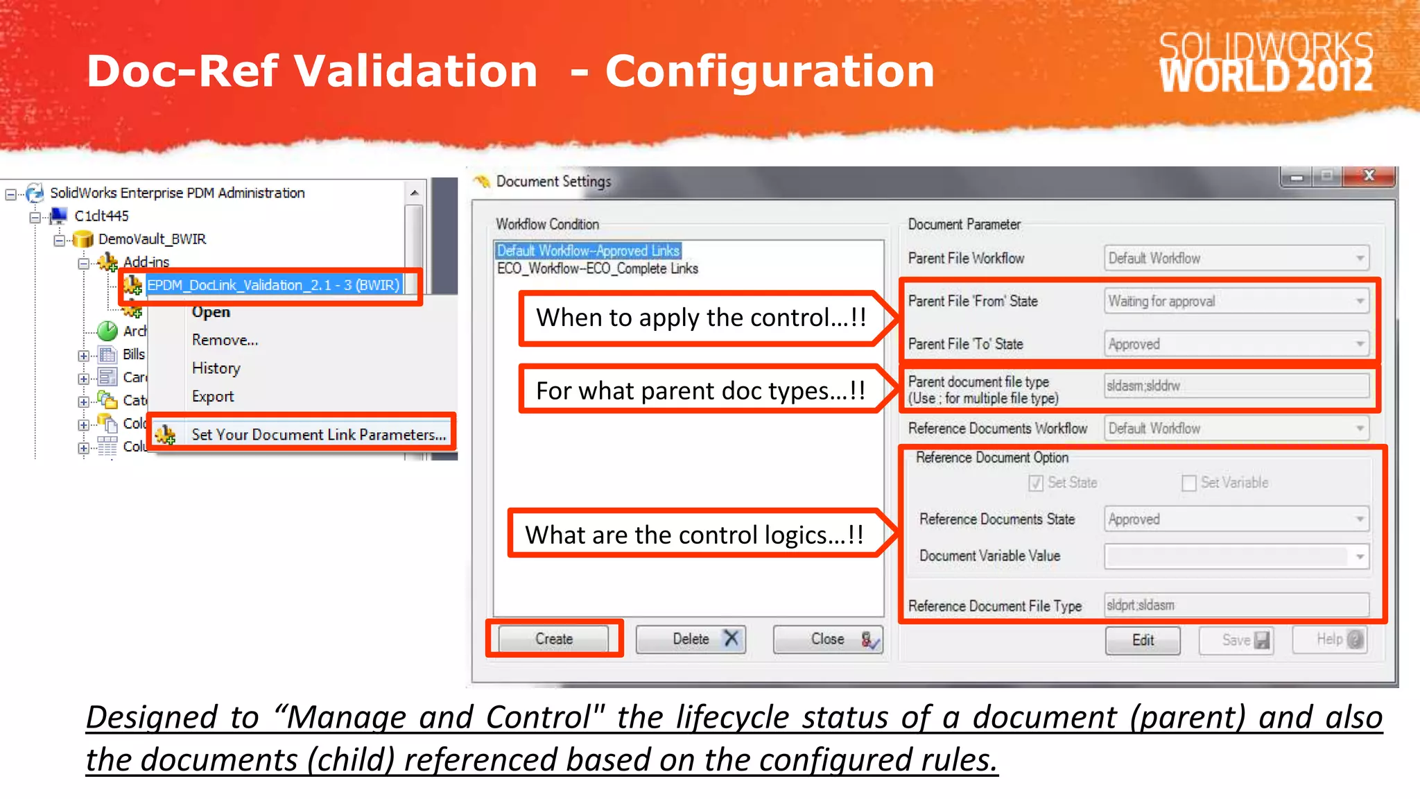 Workflow Automation in SolidWorks Enterprise PDM | PPSX
