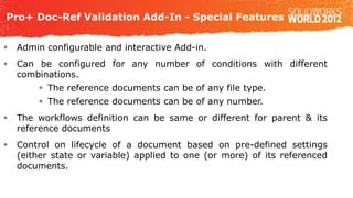 Workflow Automation in SolidWorks Enterprise PDM | PPSX