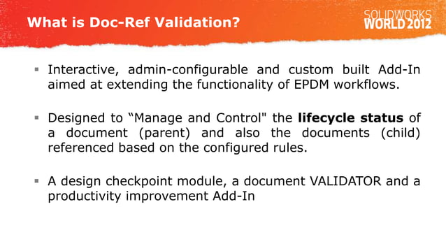 Workflow Automation in SolidWorks Enterprise PDM | PPT